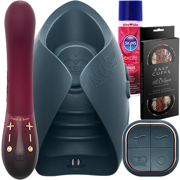 The Ultimate Couples’ Sex Toy Bundle by Hot Octopuss with over 11% Off