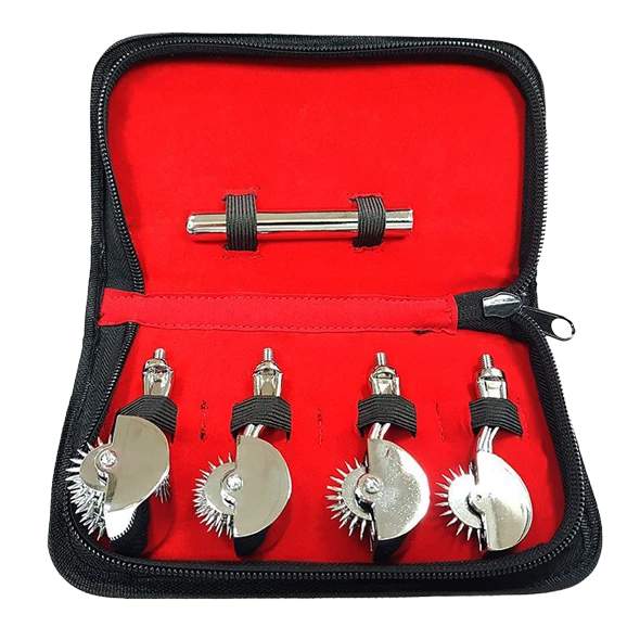 4 Pin Wheel Set -Sensory Stimulation, Pain/Pleasure Play – Hot Octopuss